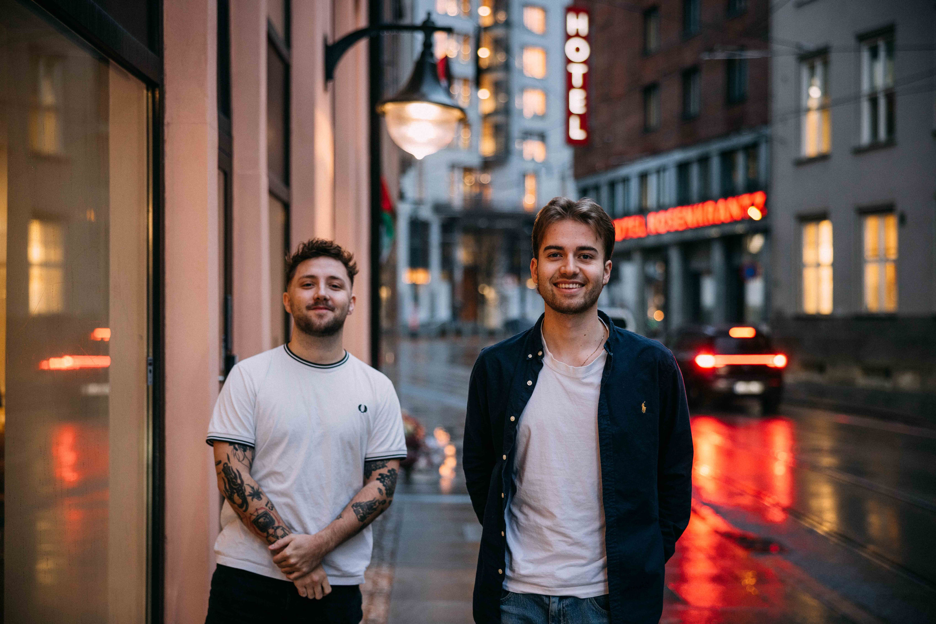 Kasper og Anders sikret seg praksisplass i POL med god mappe