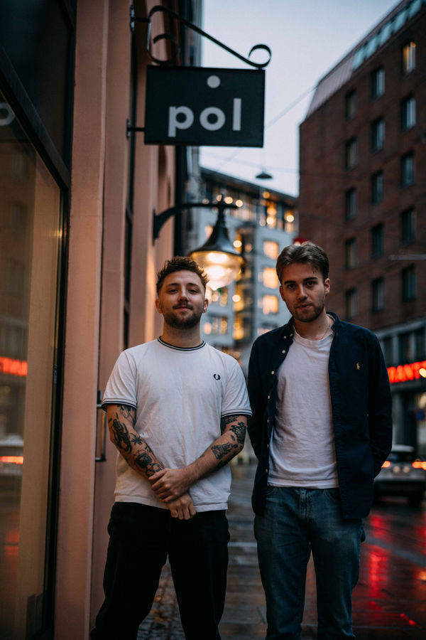 Kasper og Anders sikret seg praksisplass i POL med god mappe